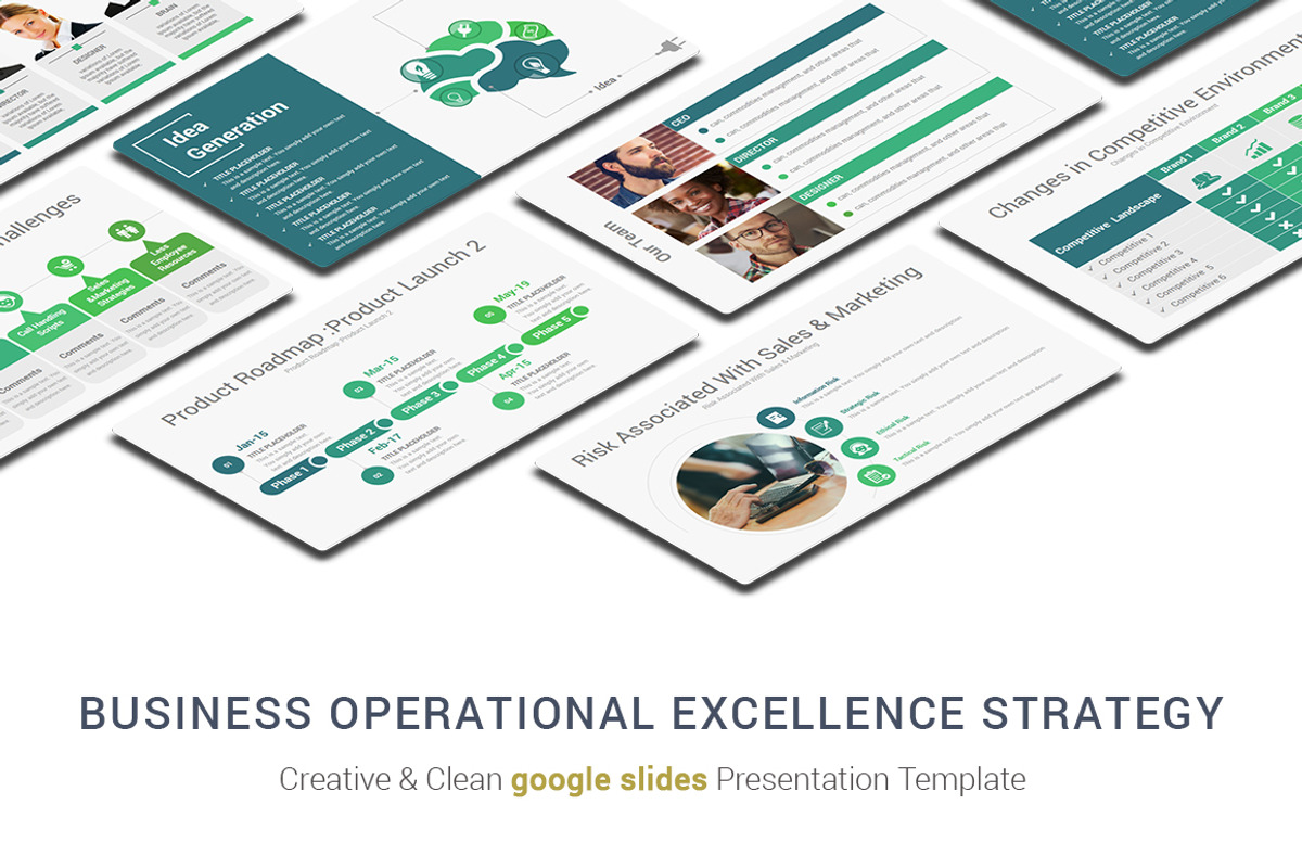 Operational Excellence google slides, a Presentation Template by OceanArt