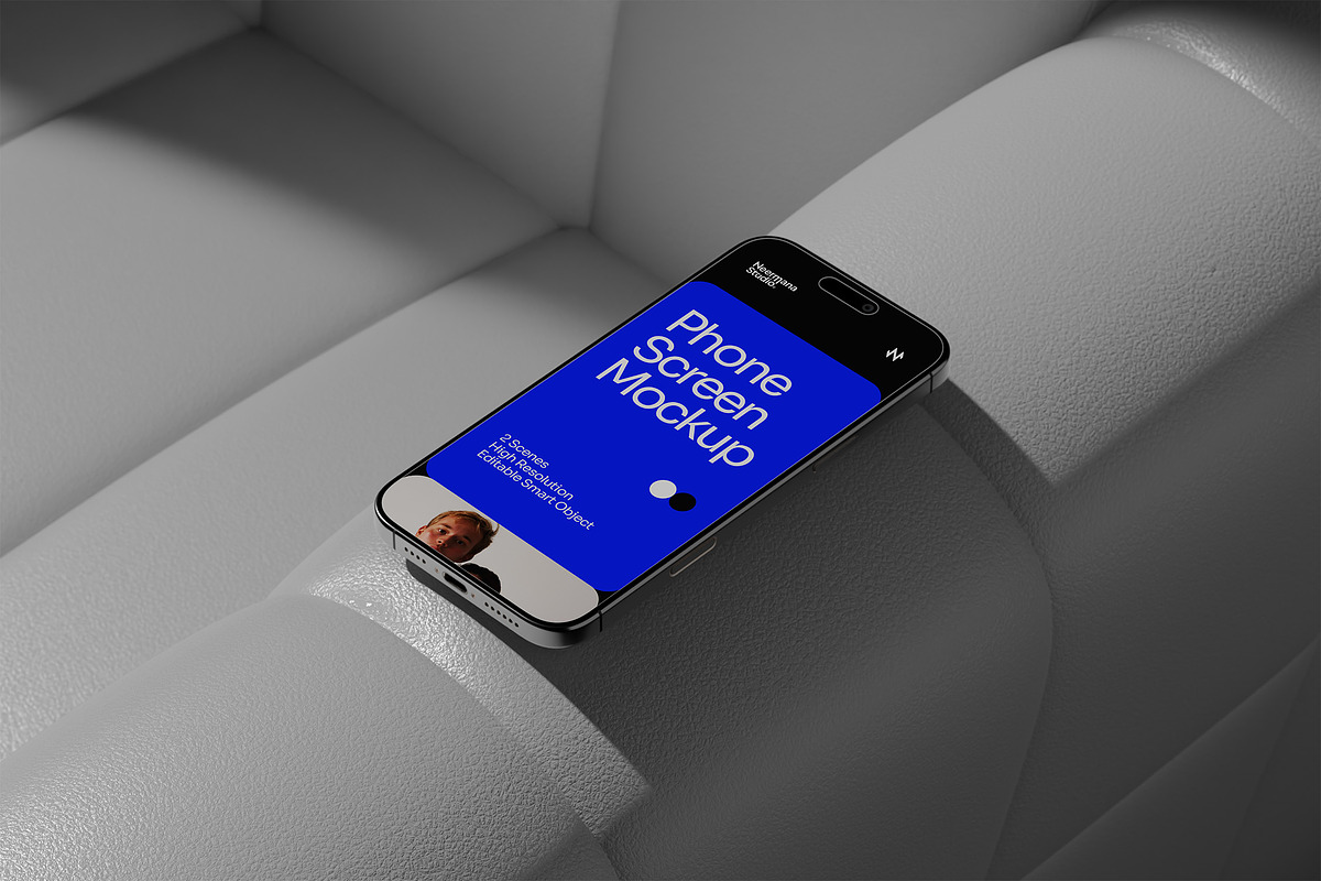 iPhone Screen Mockup, an iPhone Mockup by Neermana