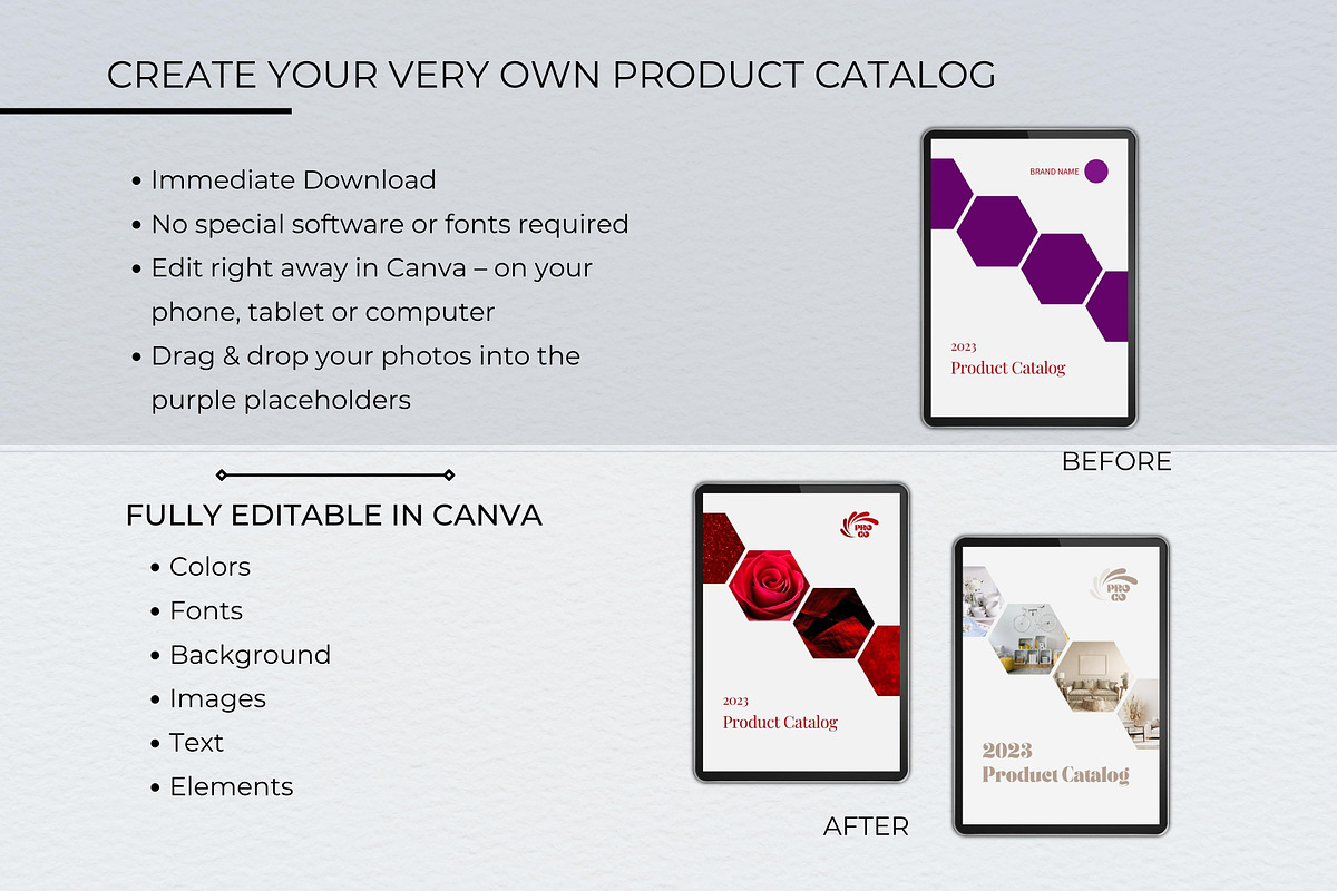 Product & Pricing Catalog Template
