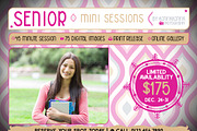 MINI SENIOR CARD DESIGN v01 | Card Templates ~ Creative Market