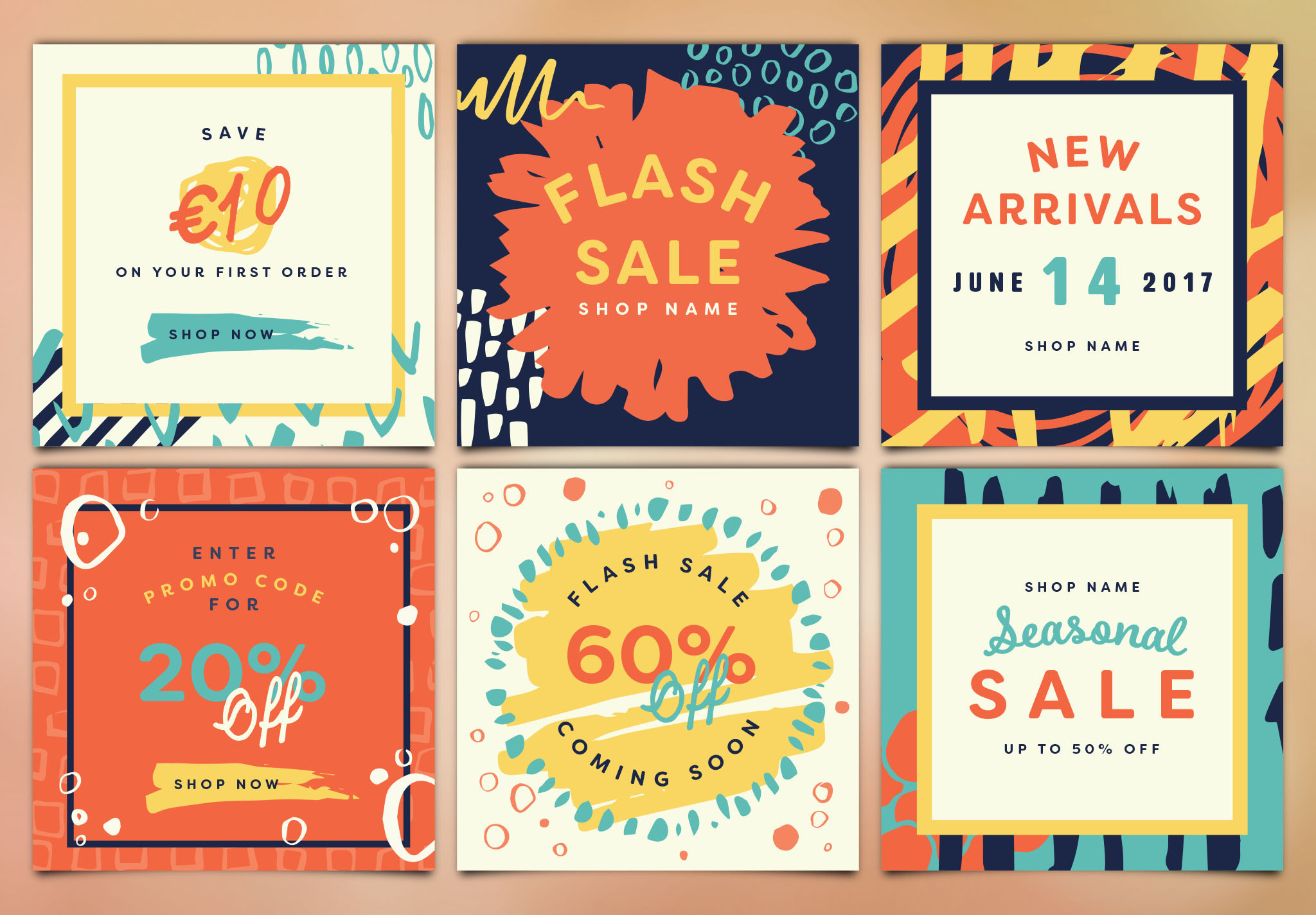 Promotional Posts, a Card Template by wavebreak