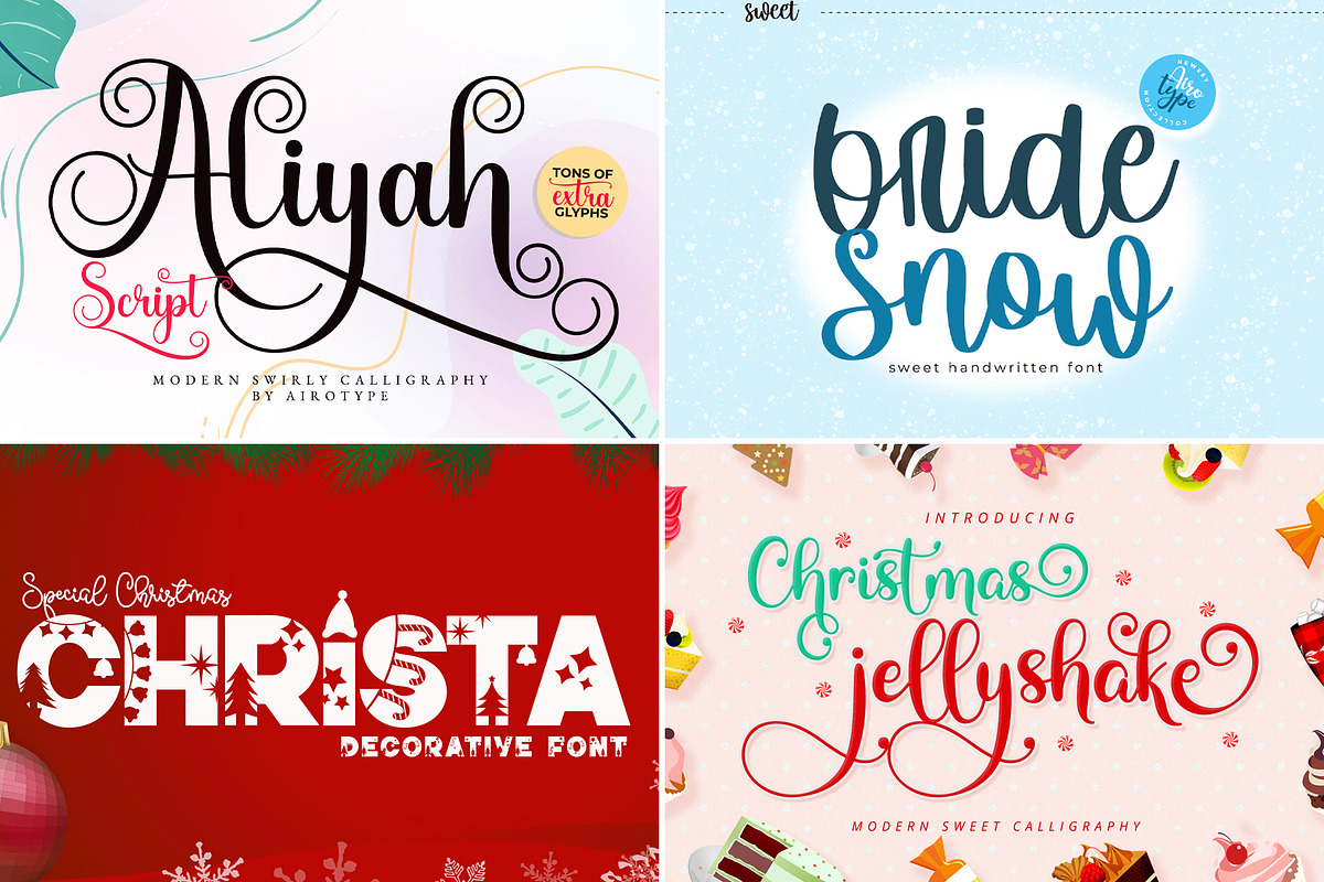Christmas Font Bundle