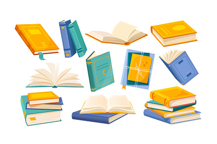 Book Corner | Education Illustrations ~ Creative Market