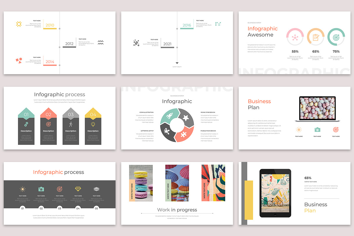 Inbox Business Powerpoint Template, a Presentation Template by Jaruka