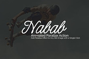 Nabab Animated Parallax Action, an Action Add-On by Modern Studio