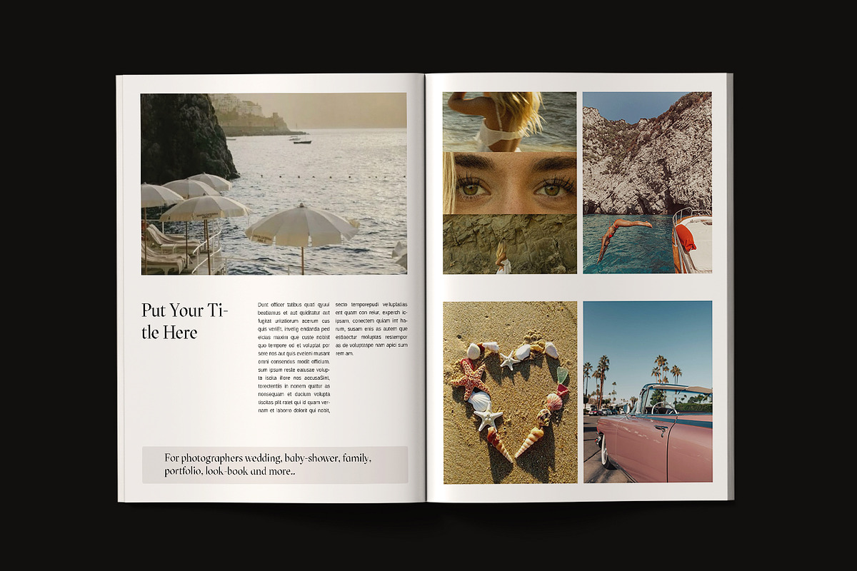 Photo Album Book Template