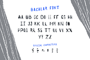 Bacalar Font, a Handwritten Font by Landdy