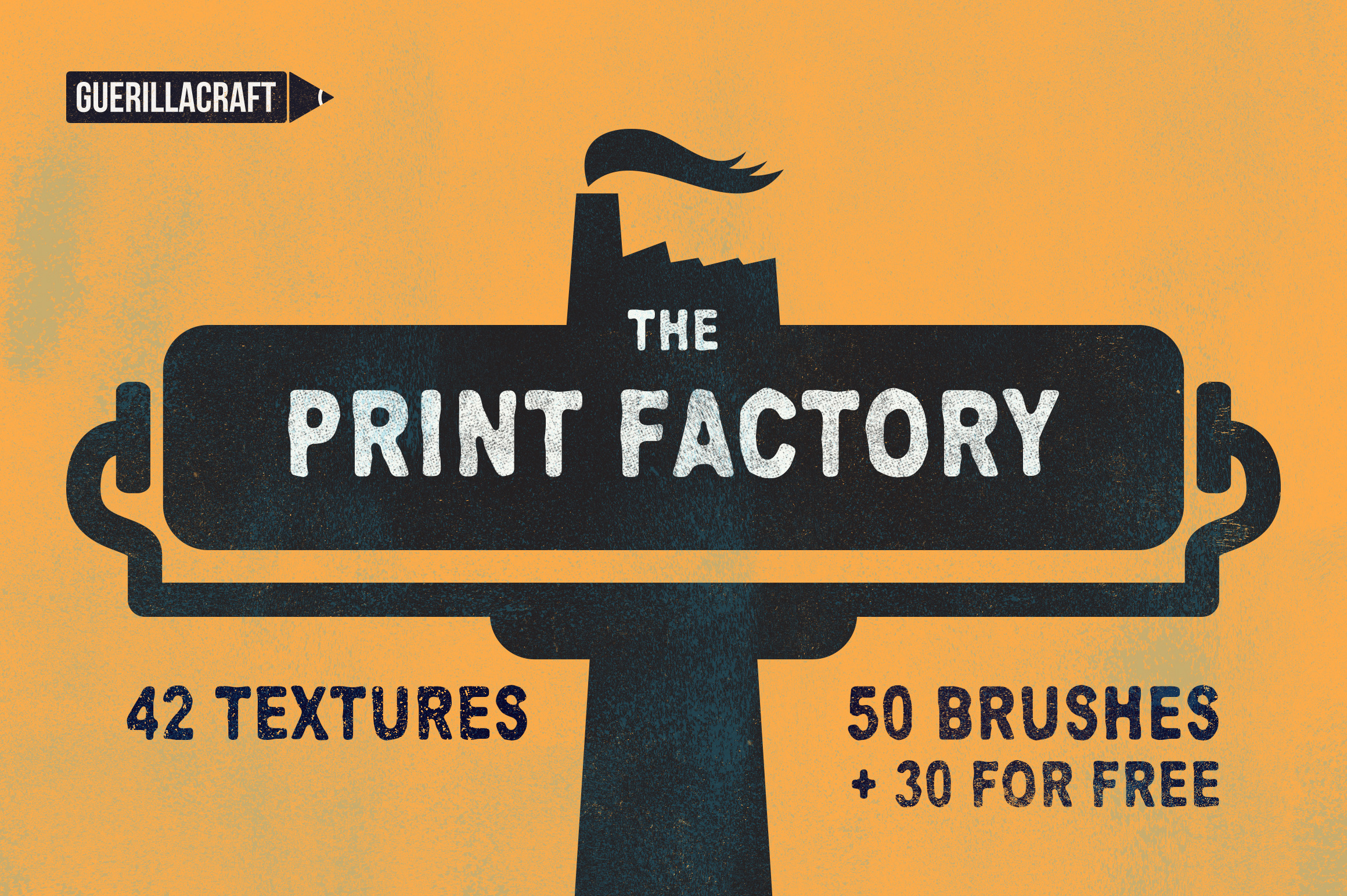 The Print Factory, a Texture Graphic by Guerillacraft