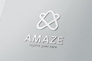 Amaze Letter A Logo Template, a Branding & Logo Template by gunaonedesign