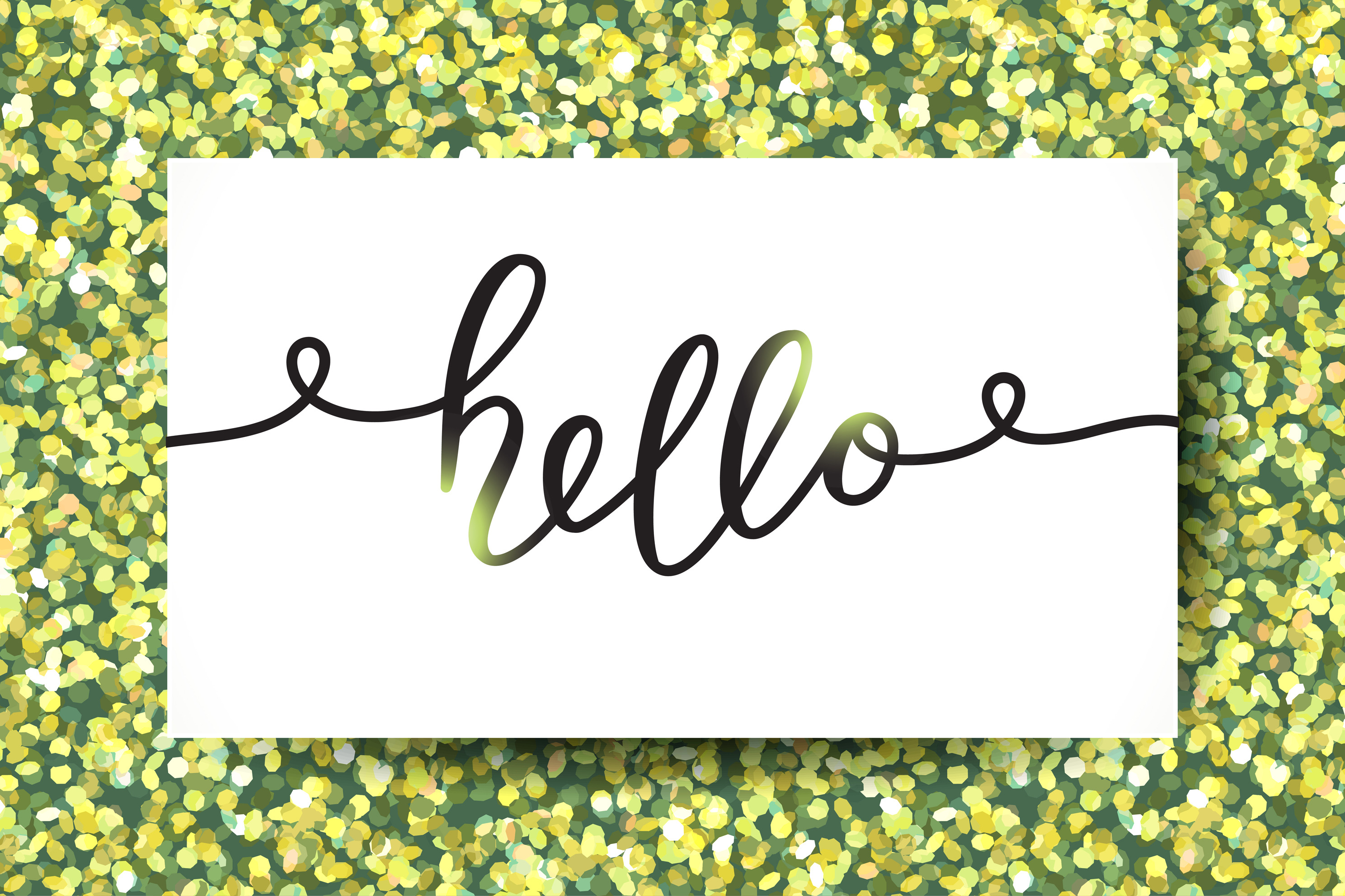 Hello, 5 shiny cards, a Card Template by redcollegiya design