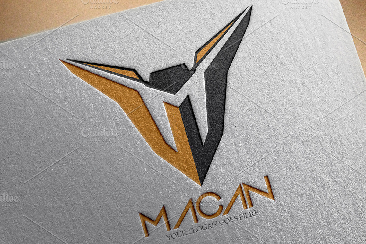 MACAN Logo Template, a Branding & Logo Template by Micro Designs
