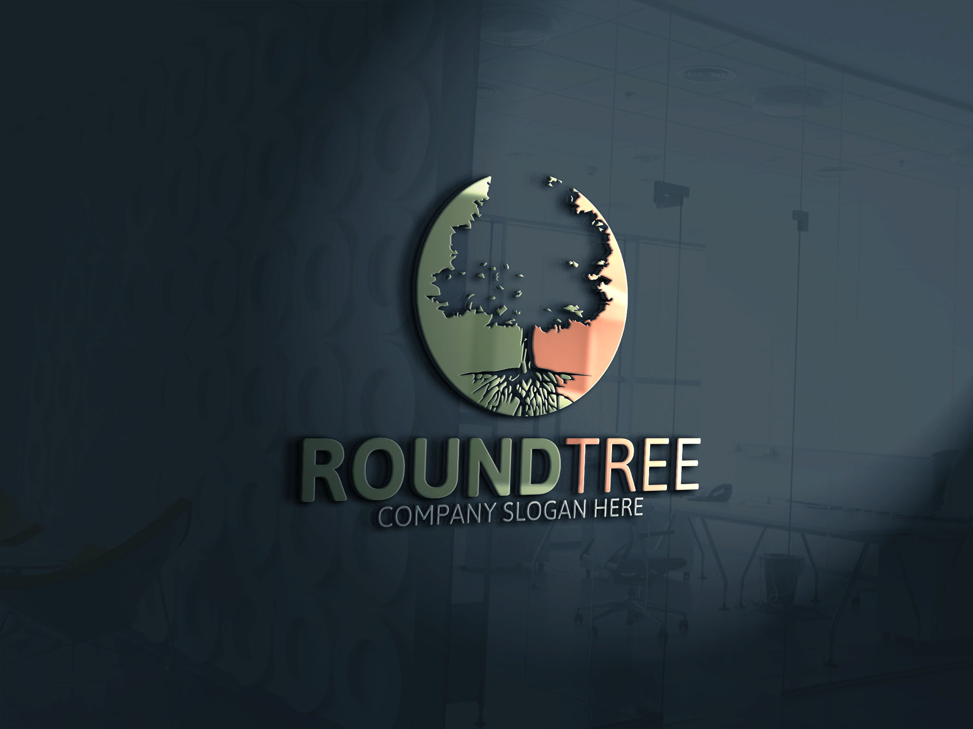 Round Tree Logo, a Branding & Logo Template by Josuf Media