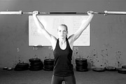 woman doing bar lifting exercises, a Sports & Recreation Photo by Click ...