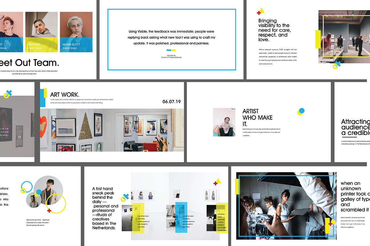 Planner Powerpoint Template, a Presentation Template by Visualin.std