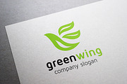 Green Wing, a Branding & Logo Template by Vectorwins Premium Shop