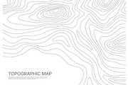 Topographic map, grid, texture | Illustrations ~ Creative Market