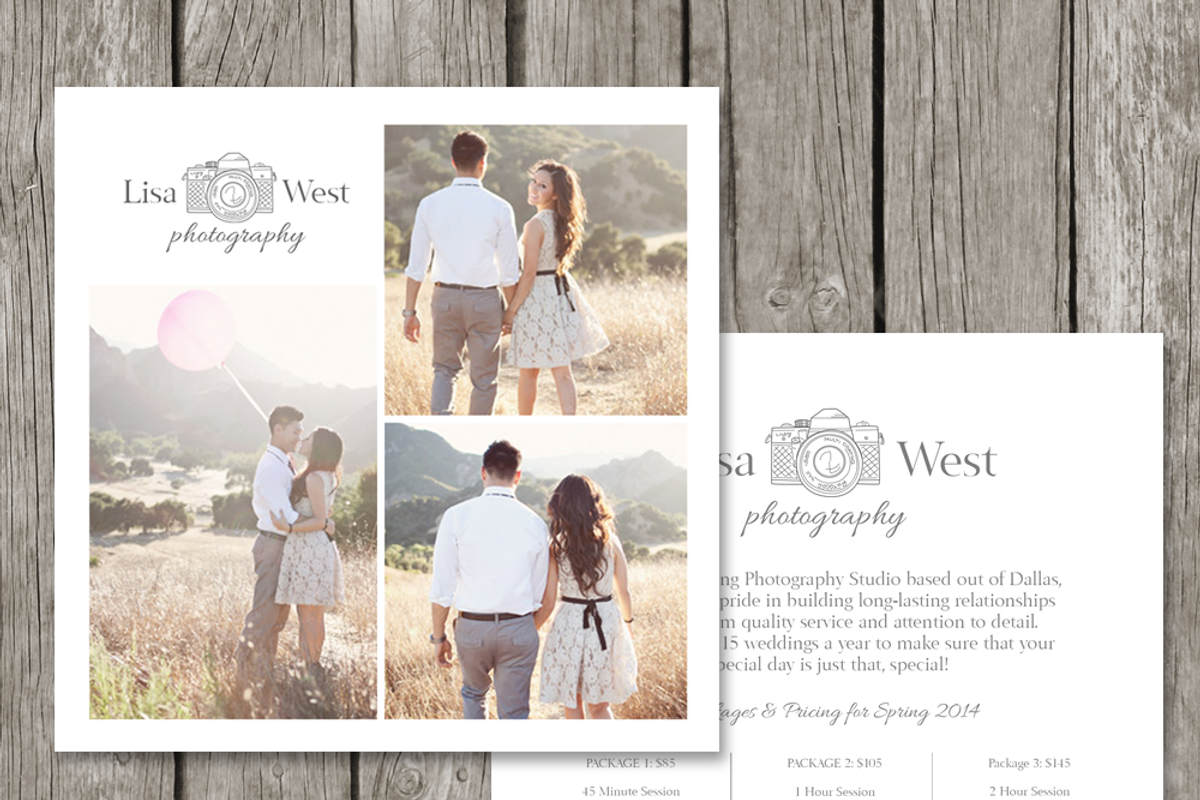 Price List Template - MC05, a Card Template by Stillbrook Designs