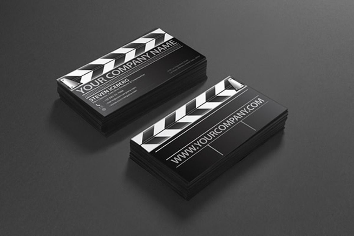 Film director business card, a Business Card Template by www ...