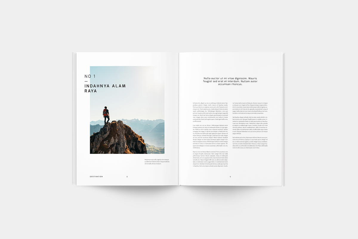 Flair Magazine, a Magazine Template by silukEight