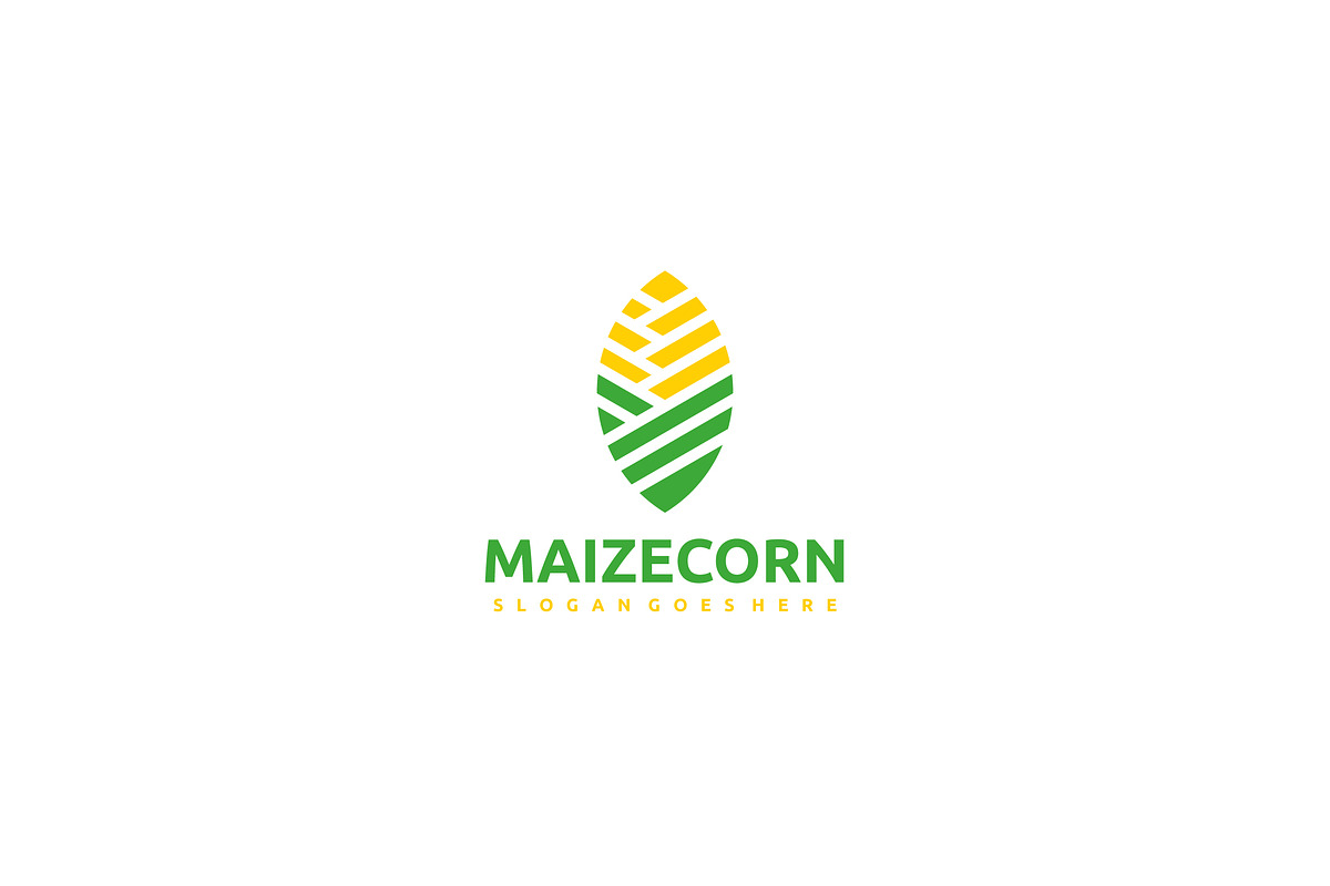 Maize Corn Logo, a Branding & Logo Template by 3ab2ou