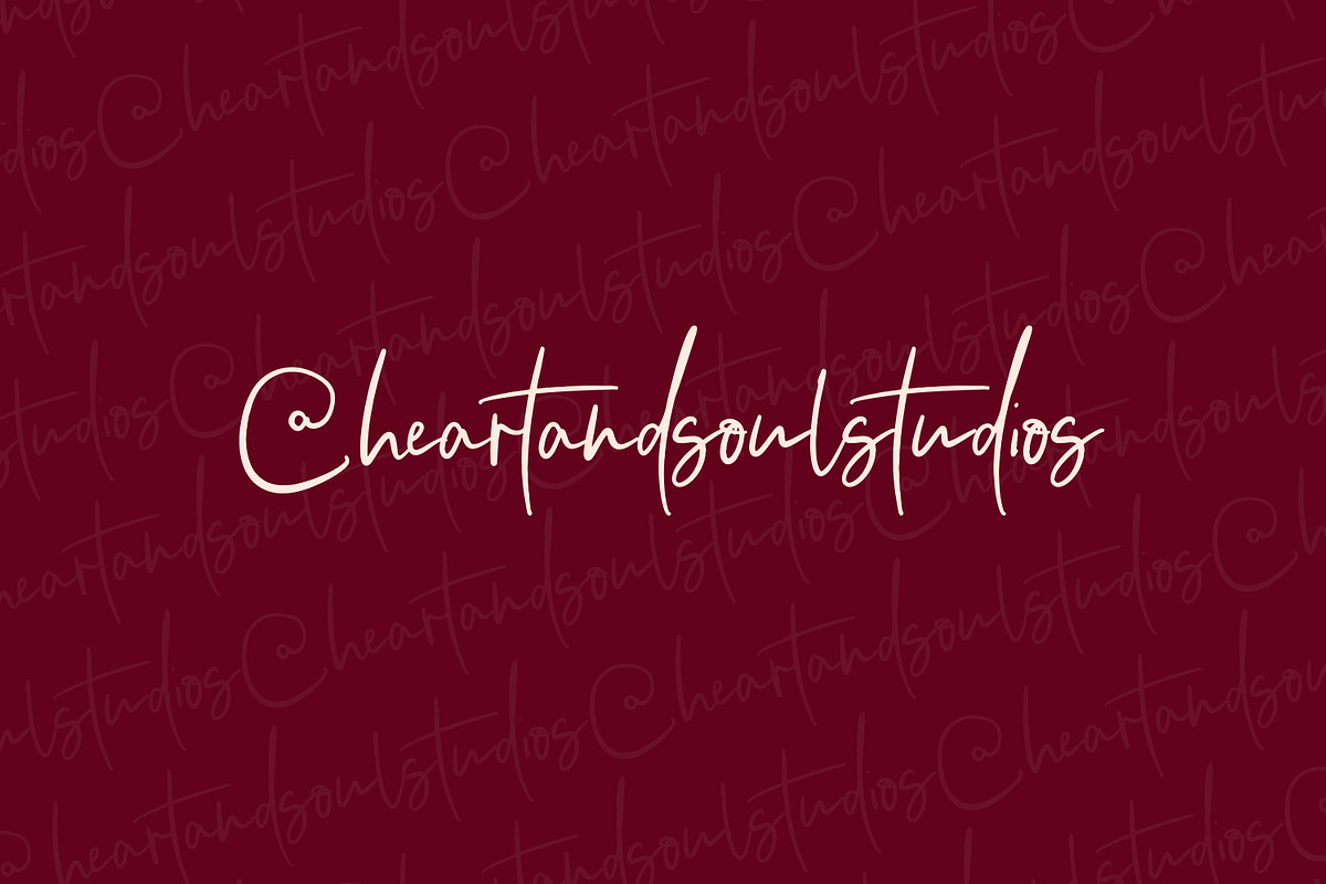 Illumination | Script Font, a Script Font by Heart + Soul Studios