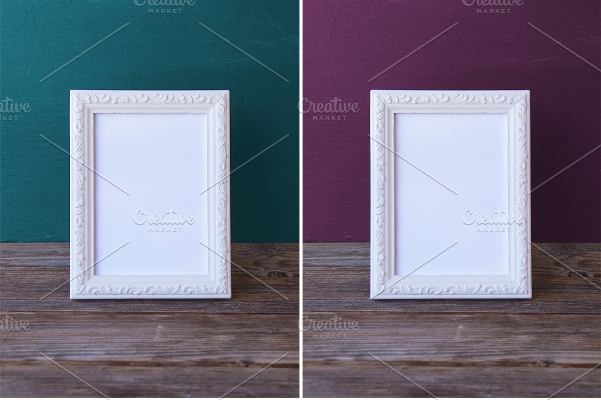 #2 Frame Mockup JPG + PSD, 8 files, a Print Template by friday supply