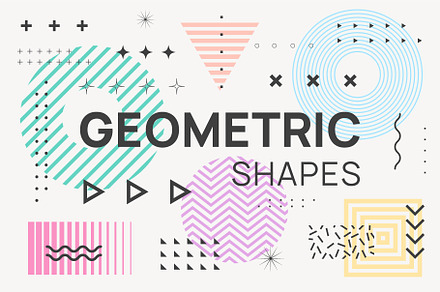 Geometric shapes | Graphic Patterns ~ Creative Market
