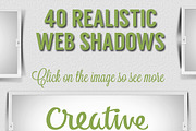 40 Realistic Web Shadows | Templates & Themes ~ Creative Market