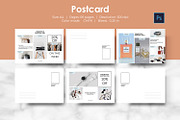Postcard Template, a Card Template by crazyOWL