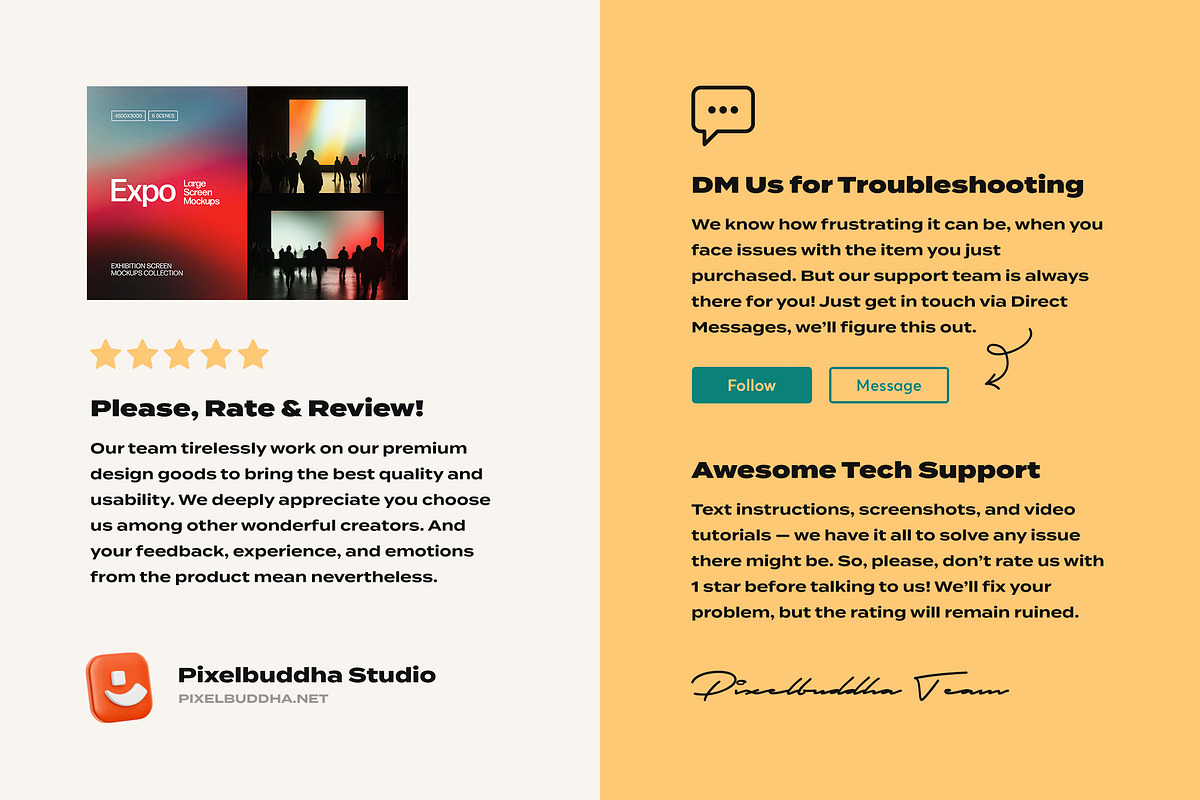 EXPO Screen Mockups Collection, an Advertising Mockup by pixelbuddha.net
