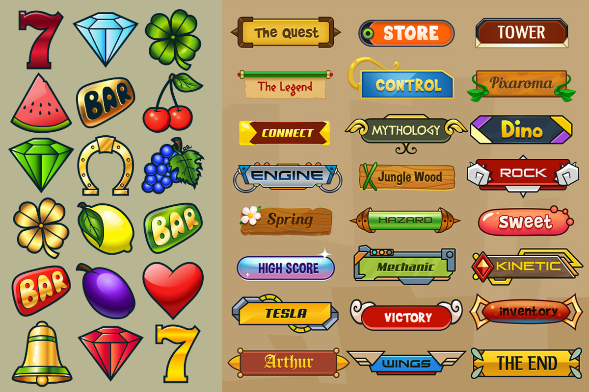 Cartoon Characters & Items Bundle, an Animal Illustration by pixaroma
