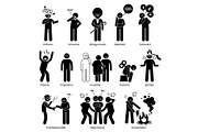 Neutral Personality Character Traits, an Icon by Leremy Stick Figures