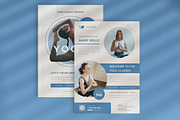 Yoga Class Promo Flyer, a Flyer Template by Rahardi Creative
