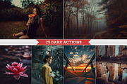 Dark Photoshop Actions, an Action Add-On by Bato
