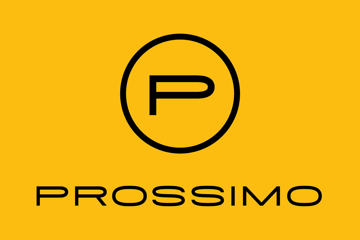 Prossimo, a Font by benjaminlazaro