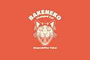 Bakeneko Logo Template, a Branding & Logo Template by Kreasi Malam