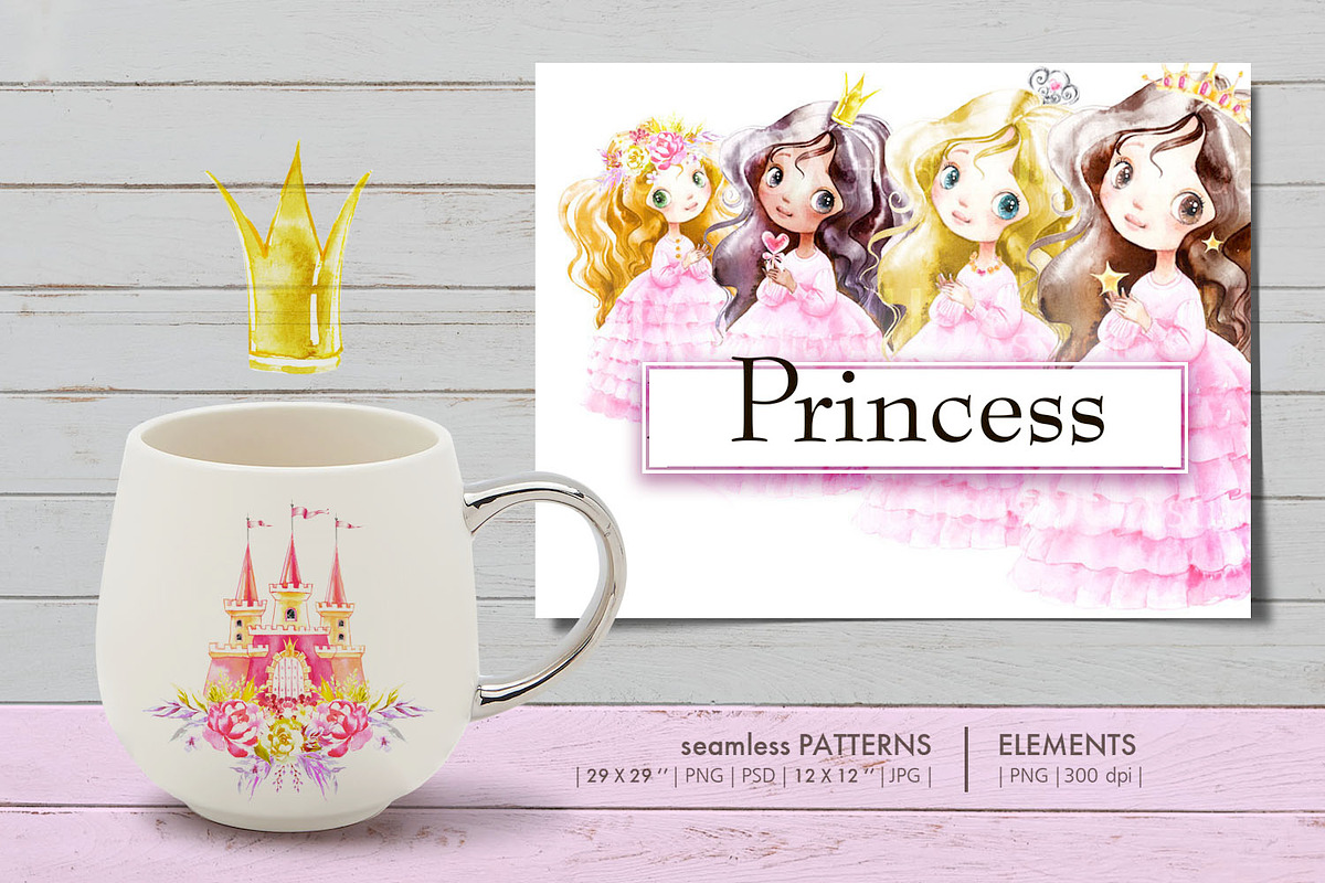 PRINCESS patterns & elements