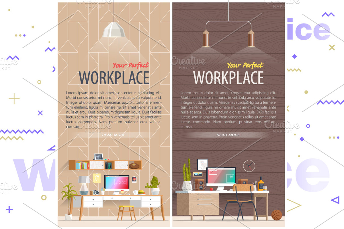 Business Banners Bundle, a Decorative Illustration by karnofff