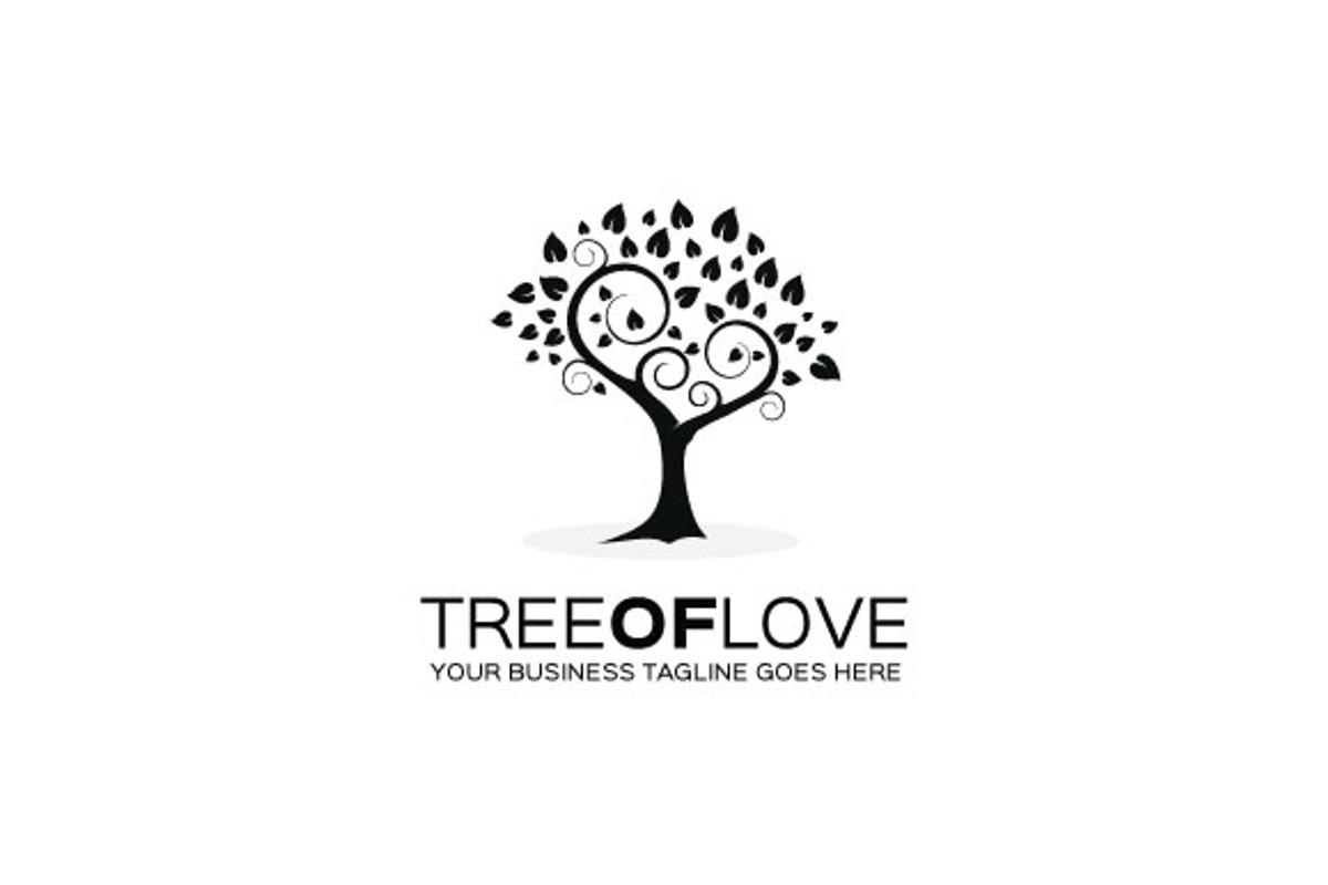 Tree-of-love Logo Template, a Branding & Logo Template by The Branding ...