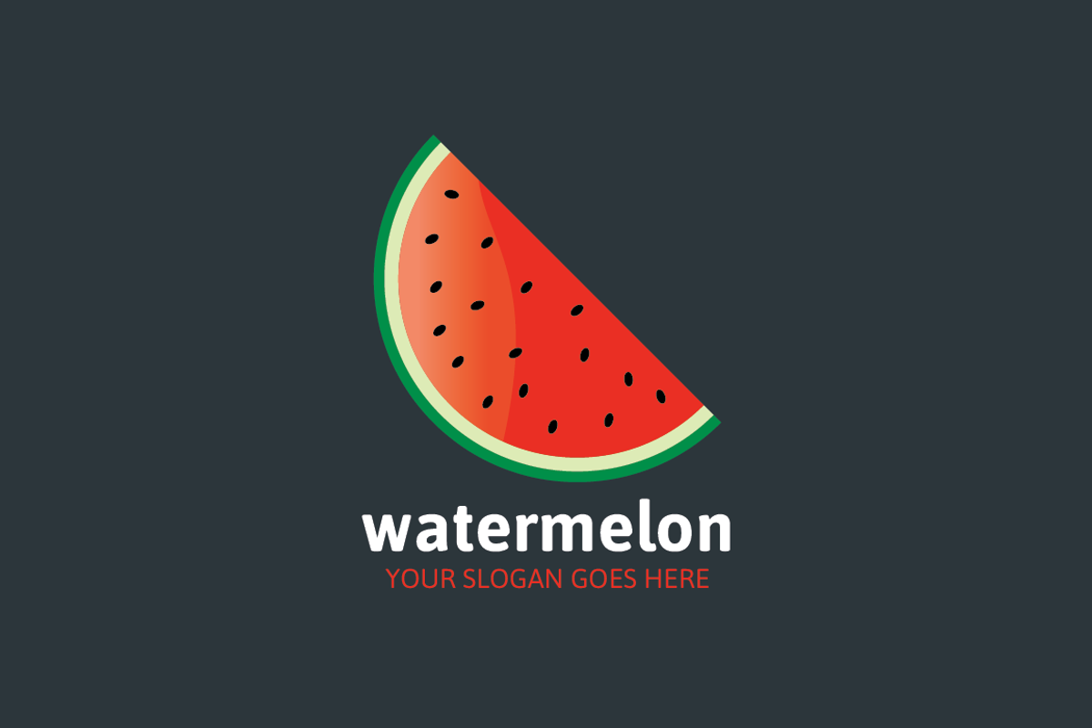 Watermelon Logo, a Branding & Logo Template by MLJ studios