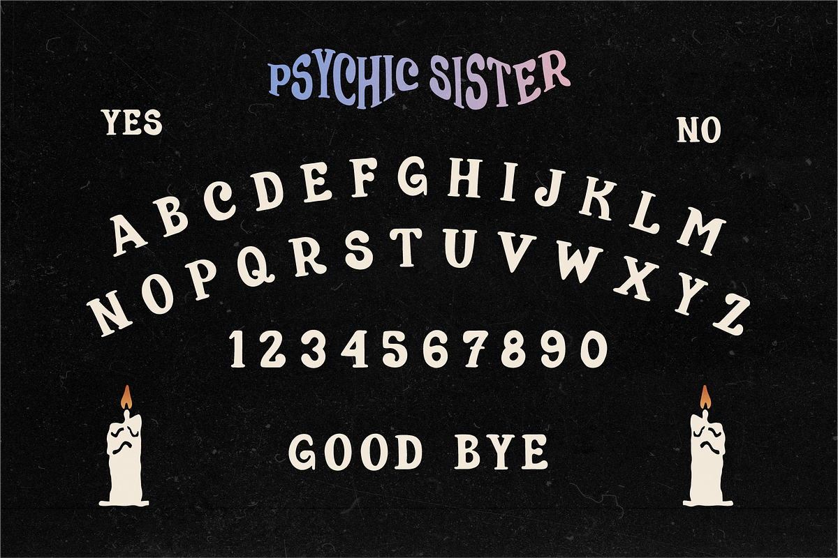 Psychic Sister Font Duo