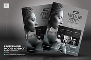 Professional Model Agency Flyer, a Flyer Template by kinzi21