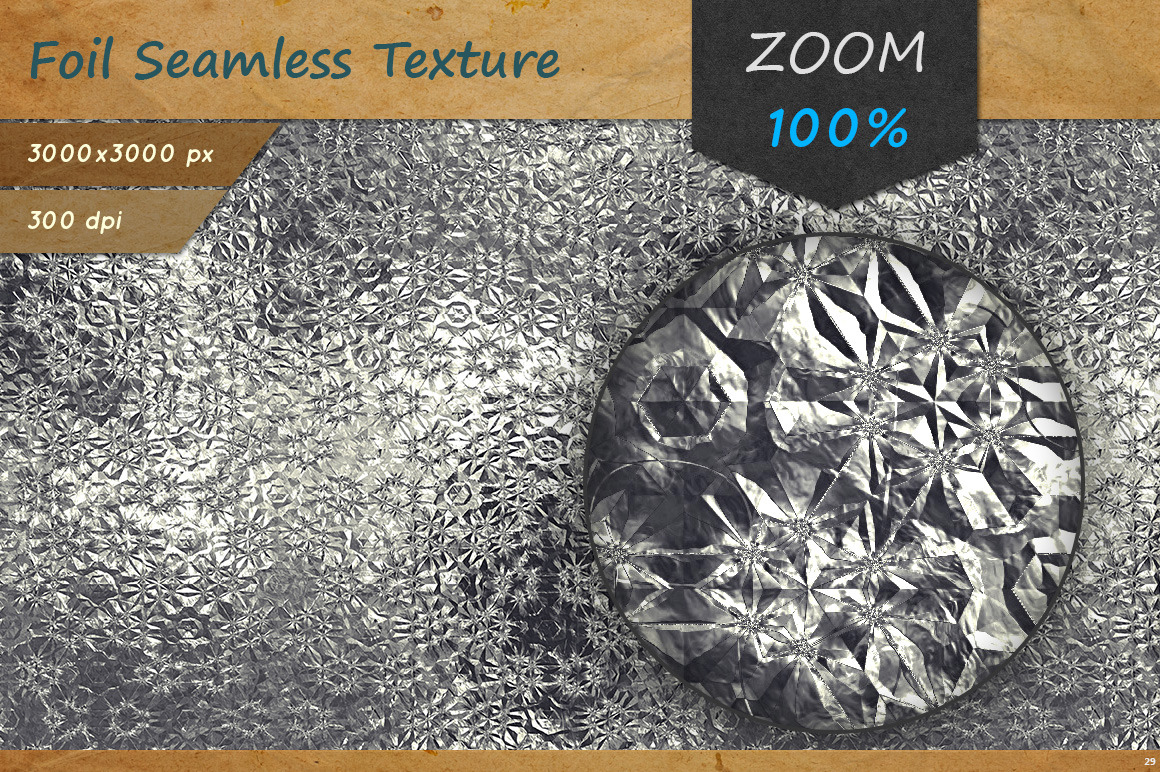 Aluminum Foil Seamless HD Texture, a Texture Graphic by Marabu Textures ...