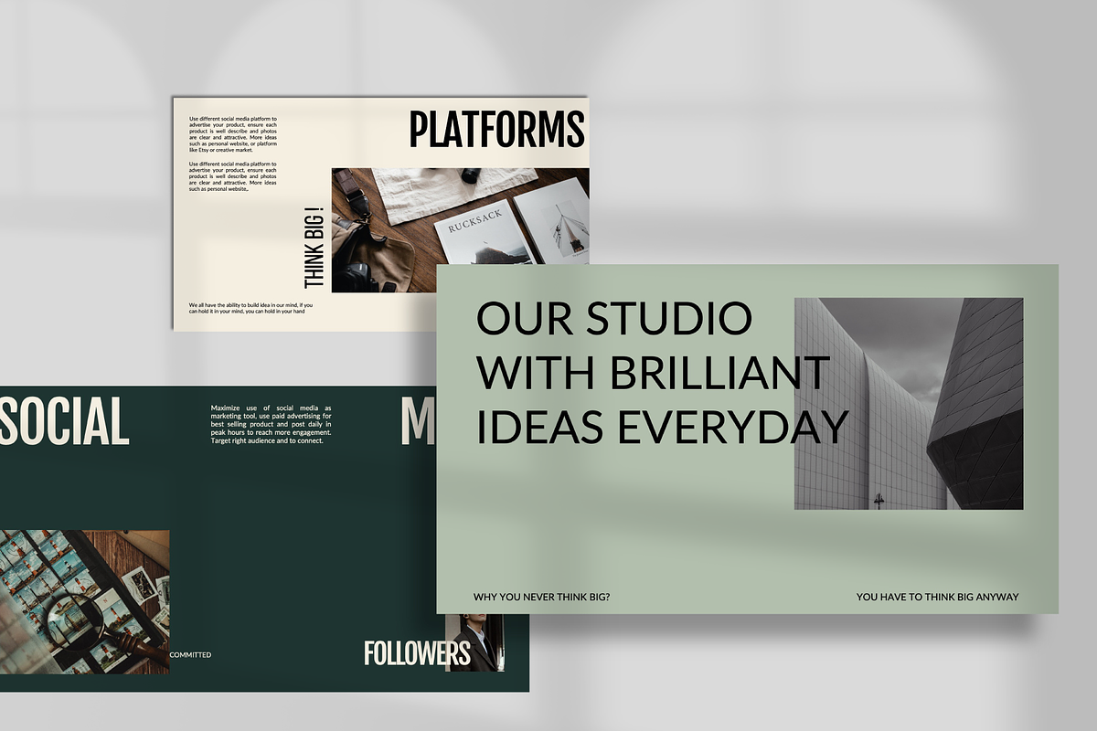 Agency Powerpoint Template, a Presentation Template by merakistd