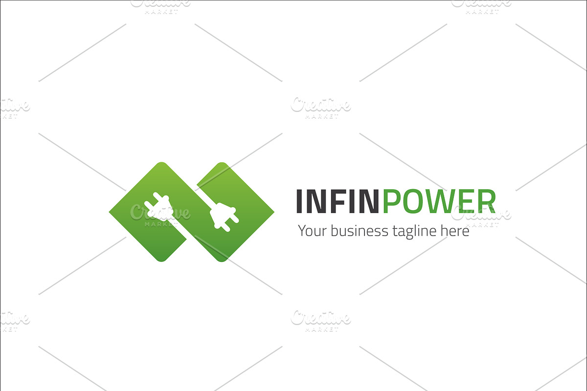Infinity Power Logo, a Branding & Logo Template by XpertgraphicD