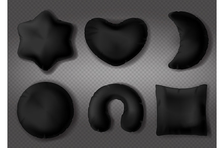 Pillows different shapes set, an Object Graphic by BCP.group