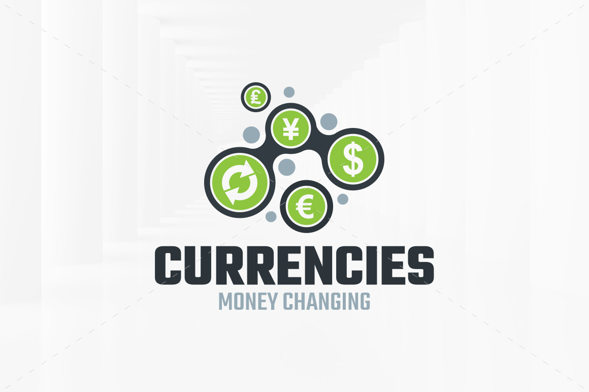 Currencies Logo Template v2, a Branding & Logo Template by LOGOMAGINE