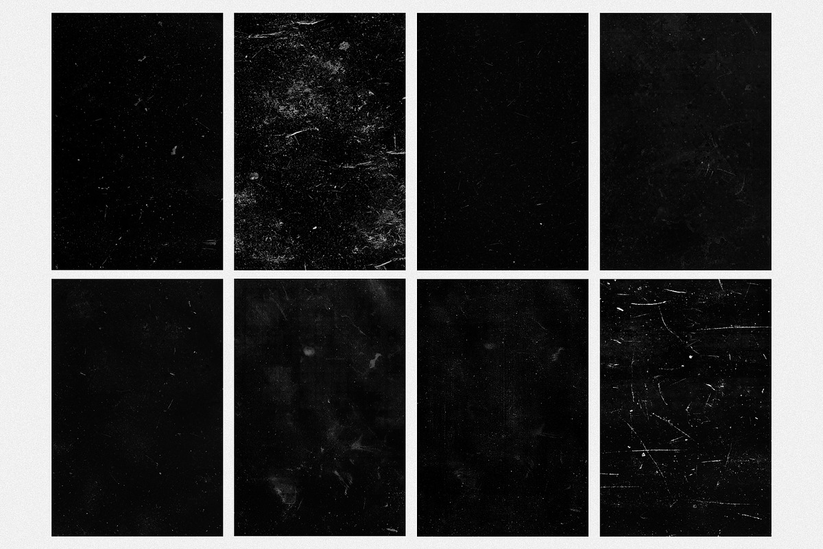 16 Grunge Gritty Distressed Overlays, a Texture Graphic by smishura