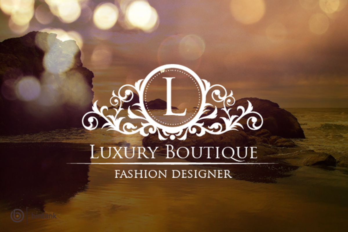 Luxury Logo - Luxury Boutique, a Branding & Logo Template by Bintank Studio