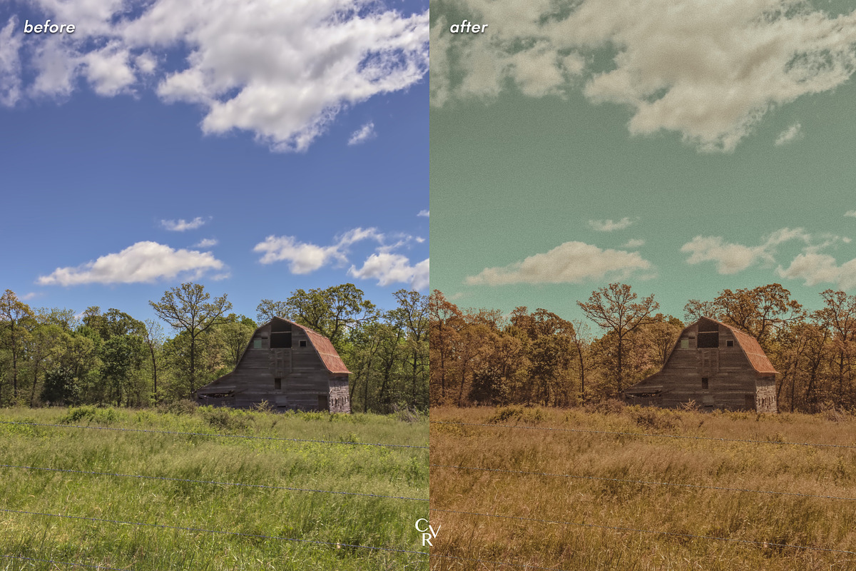 10 Vintage Golden Hour Presets